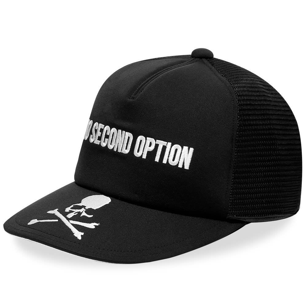 MASTERMIND WORLD No Second Option Cap Black & White | END. (JP)