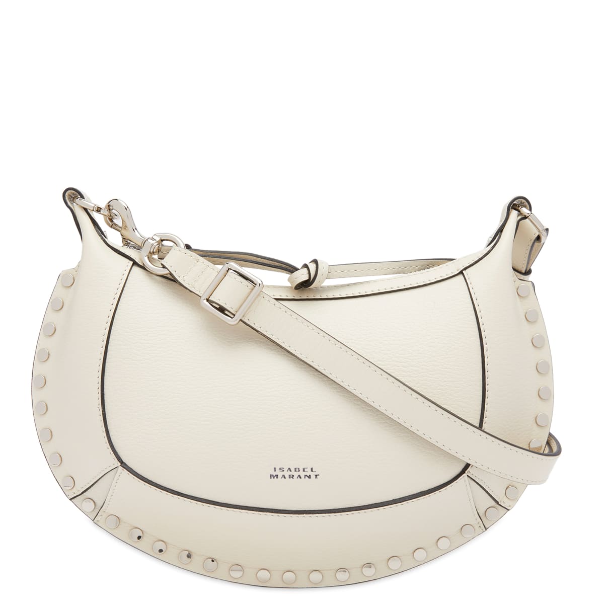 Isabel Marant Oskan Moon Shoulder Bag Chalk | END. (GB)