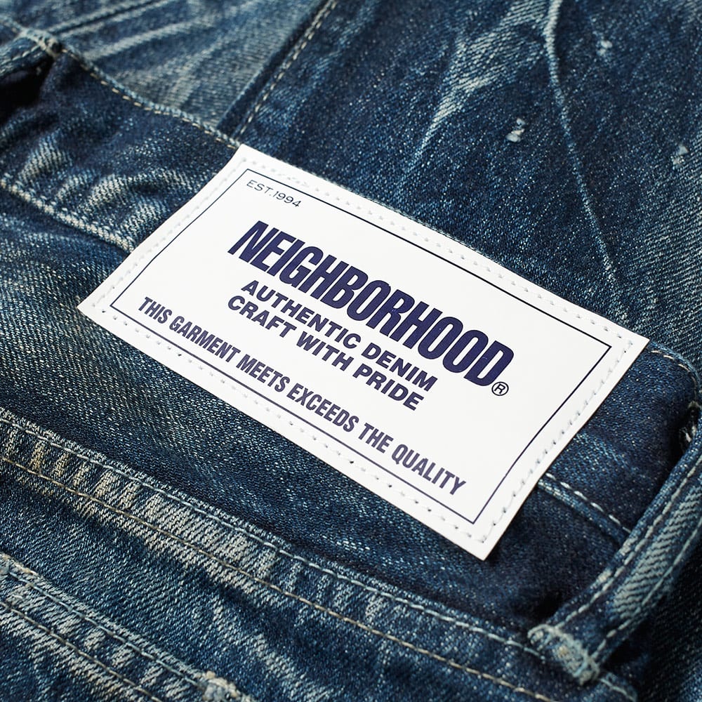 Neighborhood Bullet Savage Deep Narrow 14oz Jean Indigo | END. (ES)