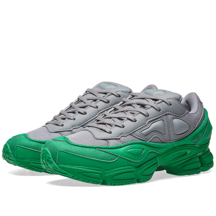 Adidas x Raf Simons Ozweego (Green & Grey) | END.