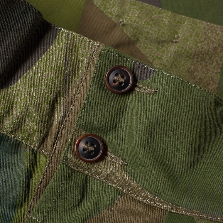 Nigel Cabourn Authentic Buckle Pant (Camo) | END.