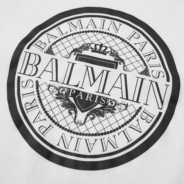 Balmain Circle logo Tee (White) | END.