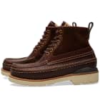 Visvim Grizzly Boots Mid-Folk (Dark Brown) | END.