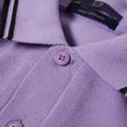 Fred Perry Reissues Original Twin Tipped Polo (Soft Lilac & Black) | END.