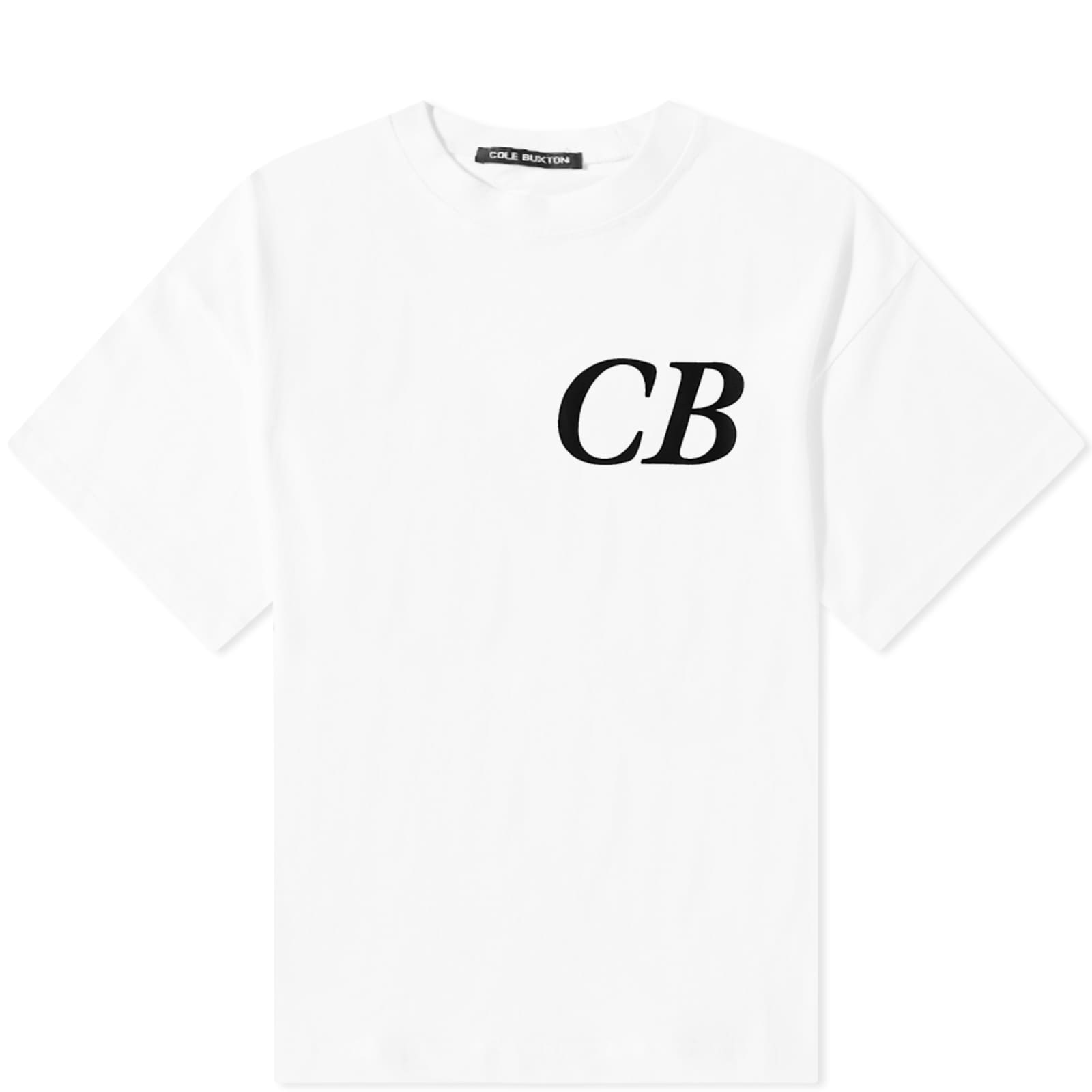 Cole Buxton Italic CB T-Shirt White | END. (AR)