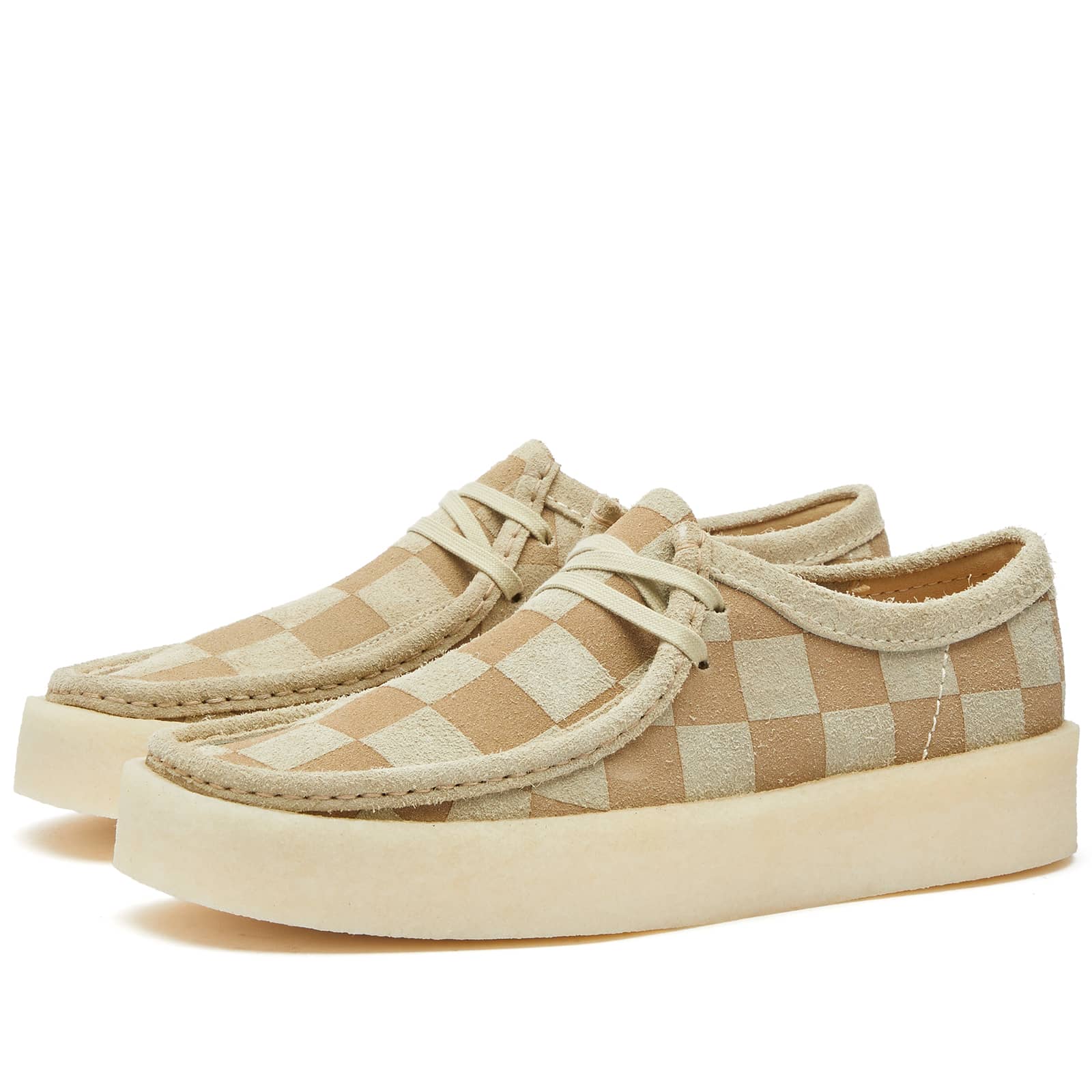 Clarks Originals Wallabee Cup Maple Check | END. (US)