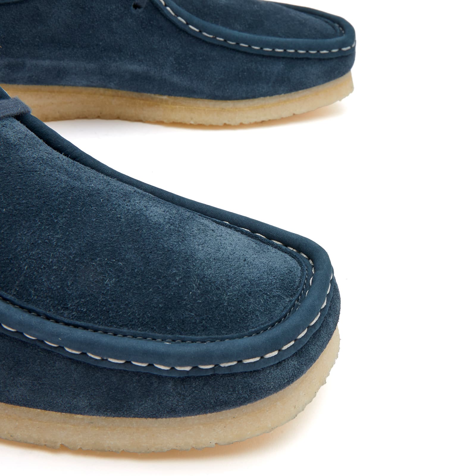 Clarks Originals Wallabee Navy & Teal Suede | END. (US)