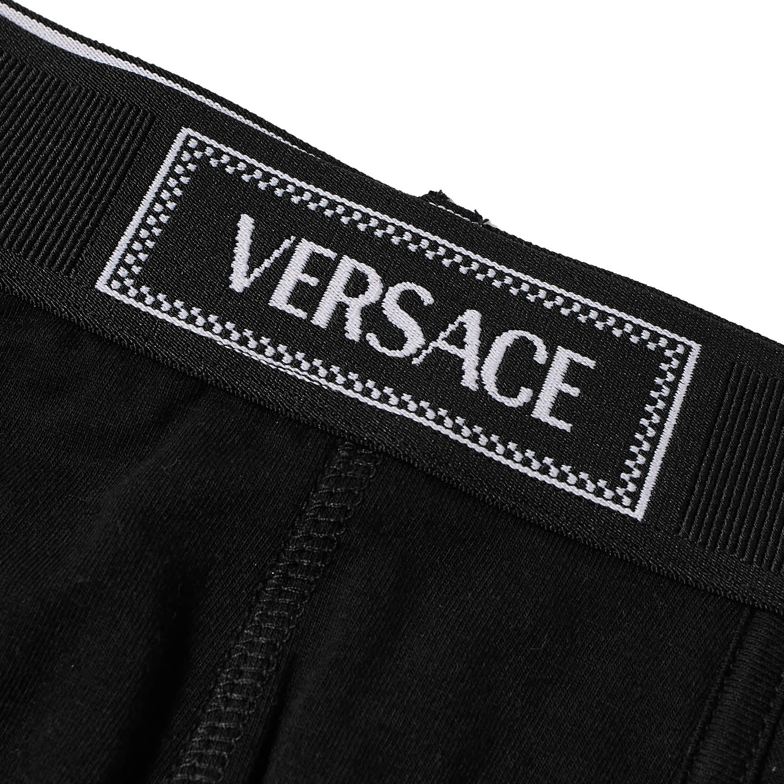 Versace Logo Boxer Trunk Black | END. (KR)