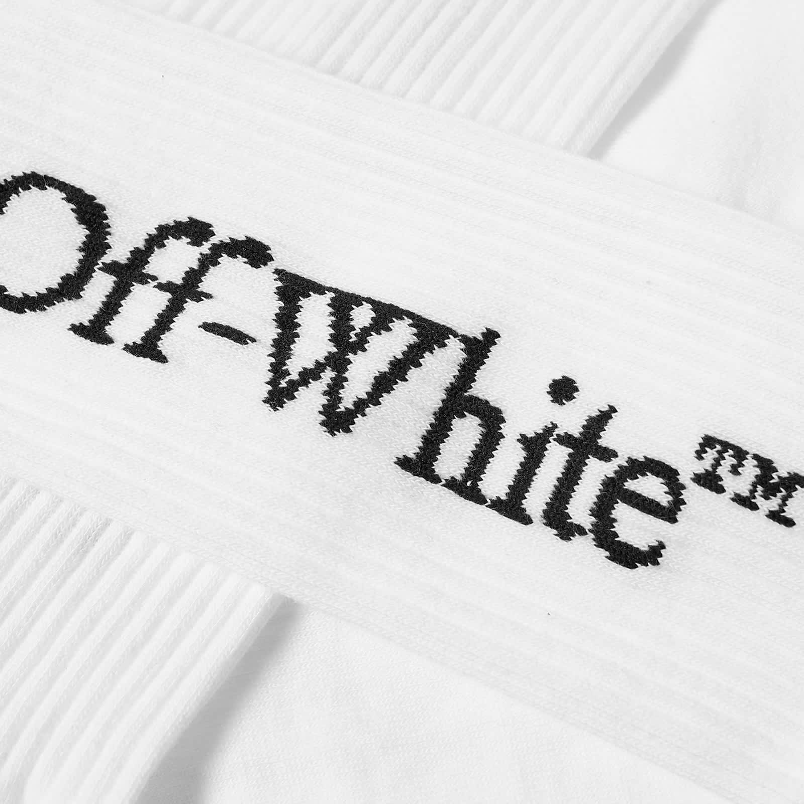 Off-White Bookish Socks White & Black | END.