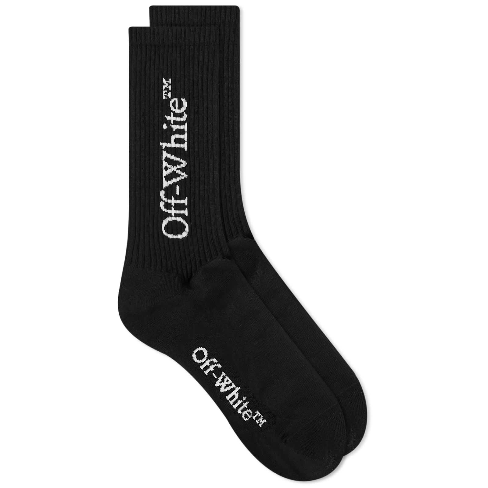 Off-White Bookish Socks Black & White | END. (GB)