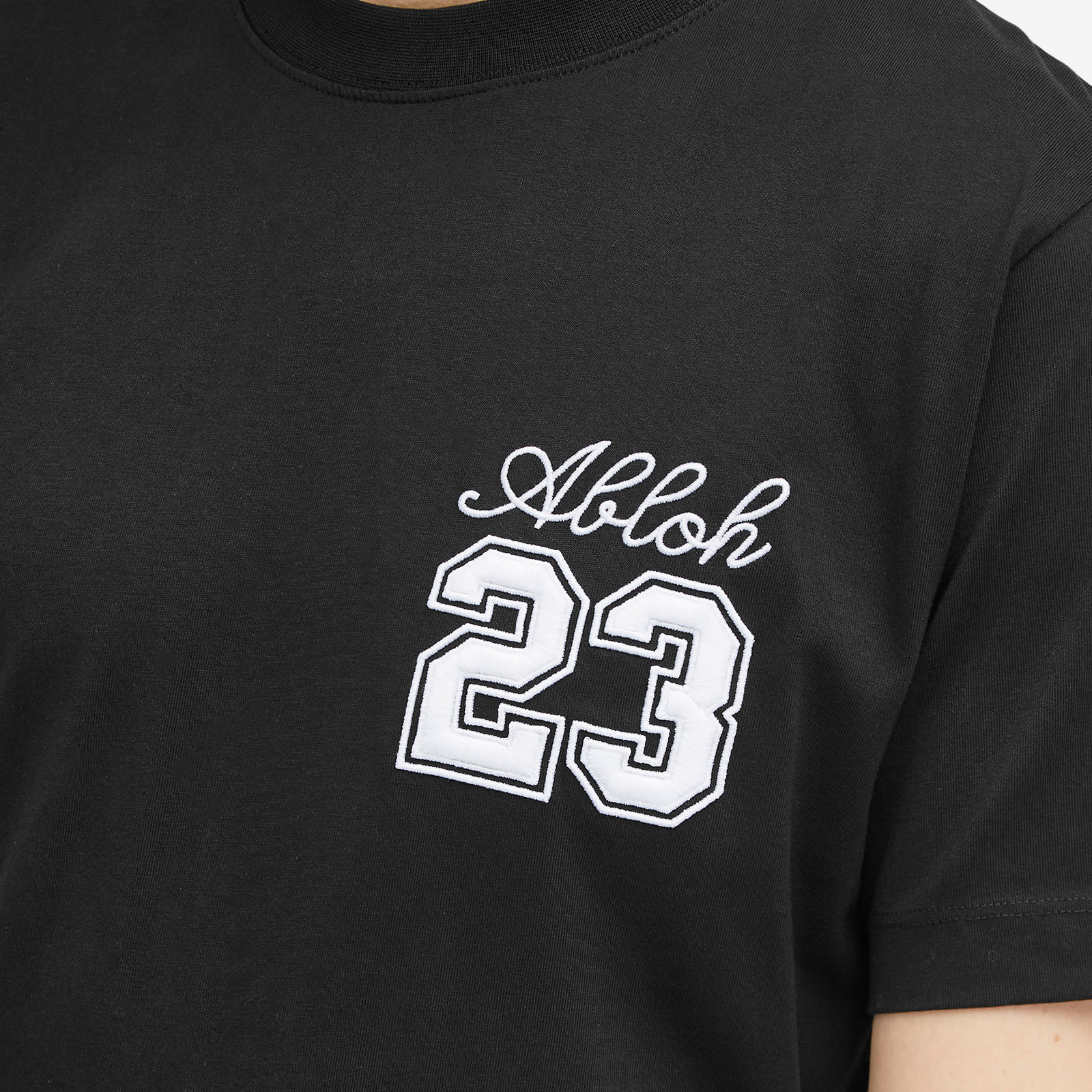 Off-White 23 Abloh T-Shirt Black & White | END. (US)