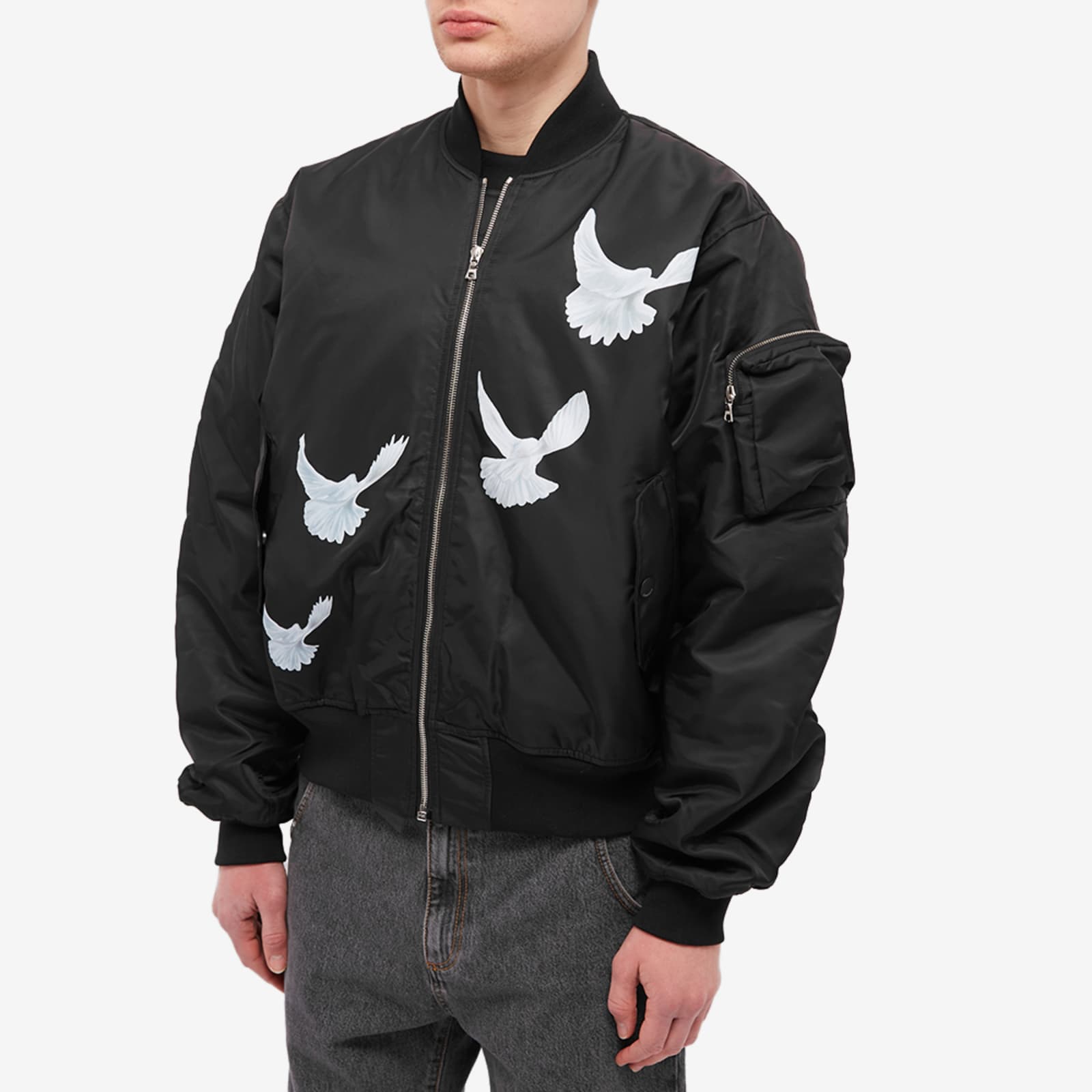 3.Paradis Singing Dove Bomber Jacket Black | END. (GB)