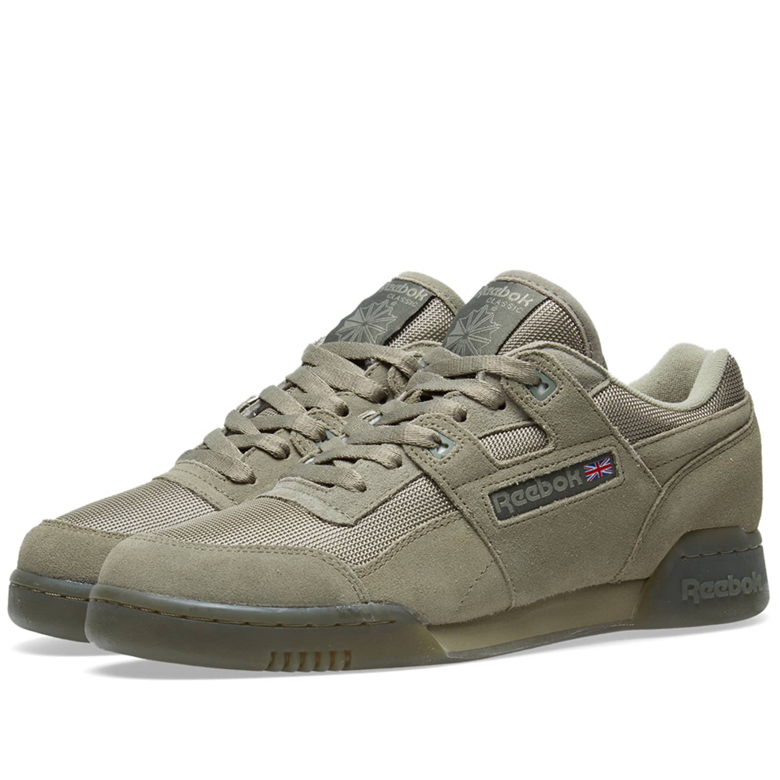 Reebok Workout Plus TN Khaki & Hunter Green | END. (US)