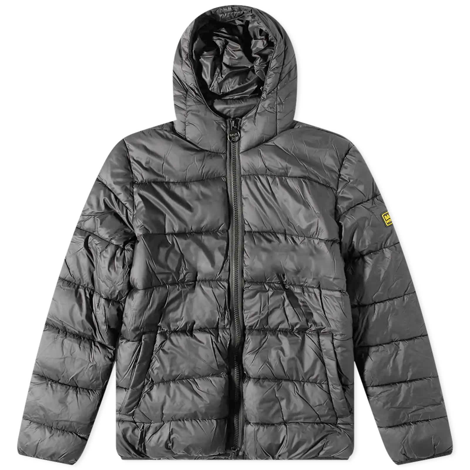 Barbour International Bobber Quilt Jacket Charcoal | END. (AT)