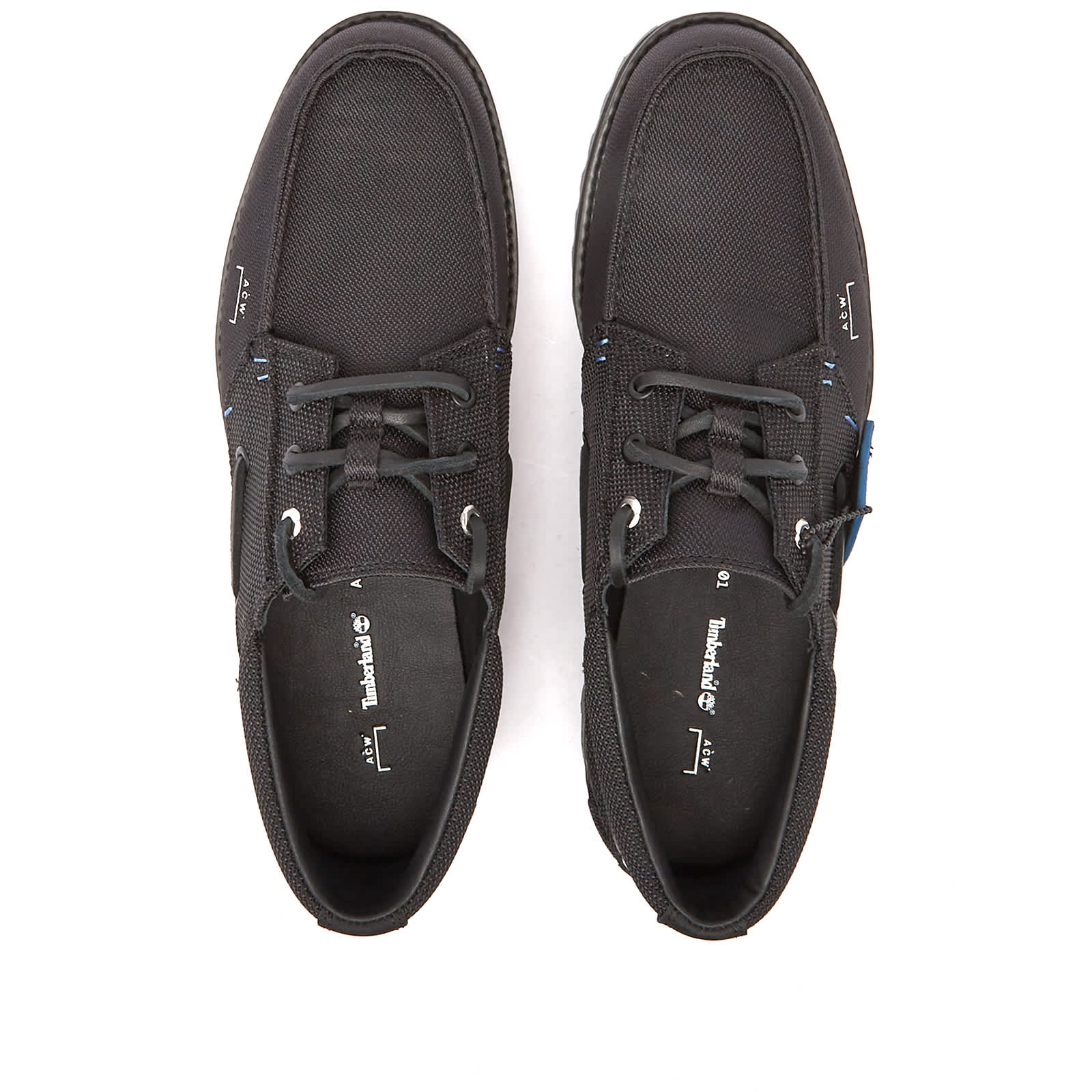 A-COLD-WALL* x Timberland 3 Eye Lug Boat Shoe Black | END. (GB)