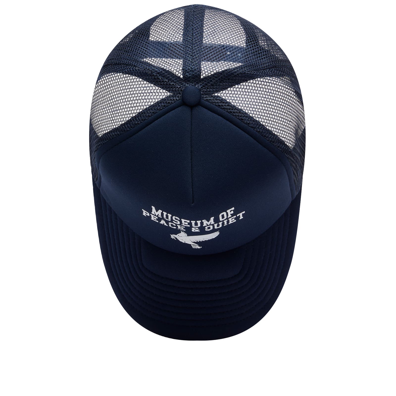 Museum of Peace and Quiet P.E. Trucker Cap Navy | END.