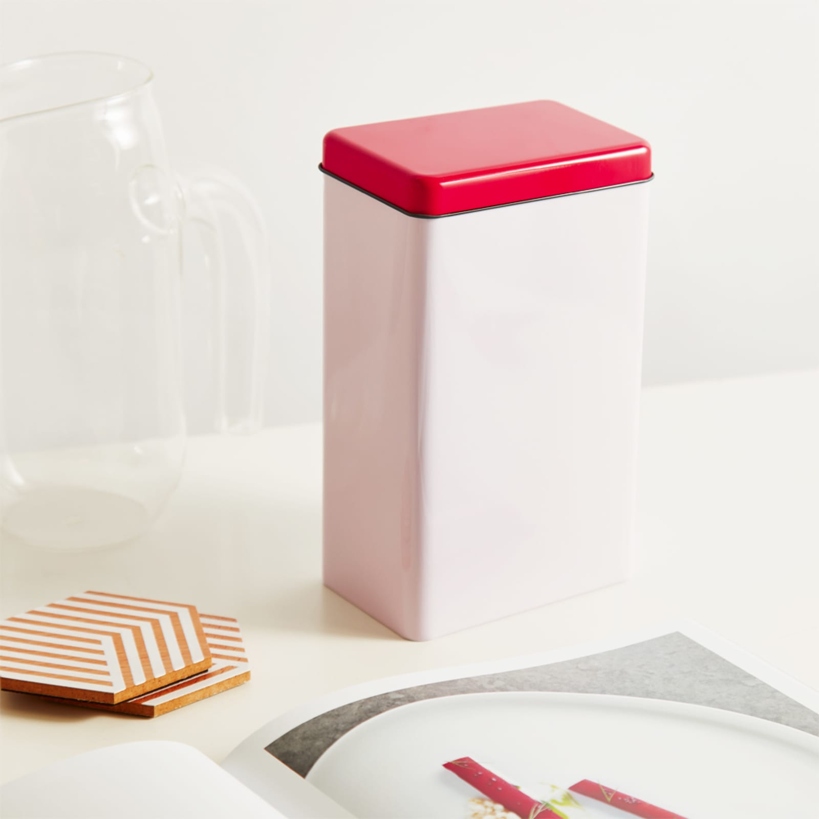 HAY Storage Tin By Sowden Pink | END. (US)