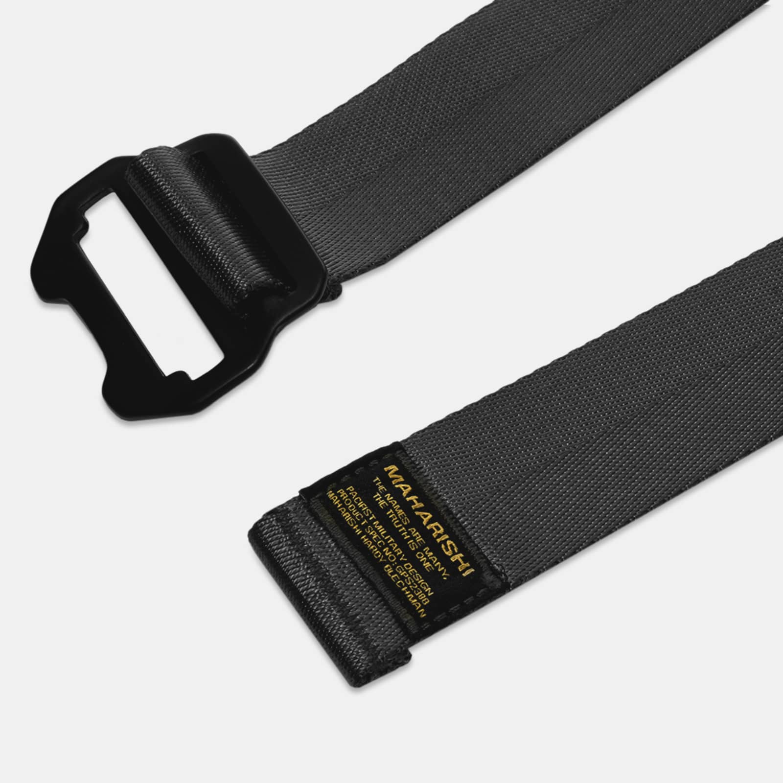 Maharishi Tilt Head Loop Belt Black | END.
