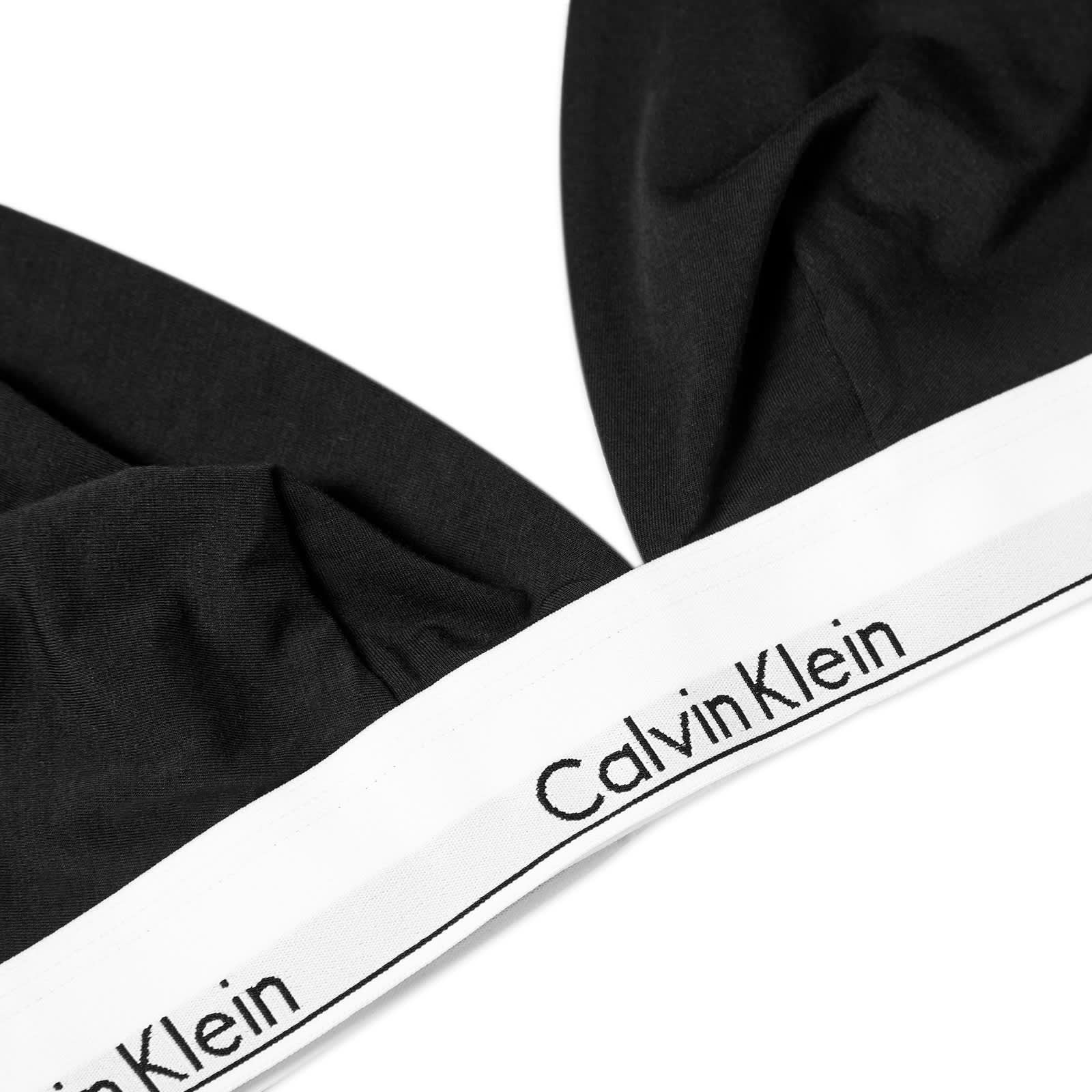 Calvin Klein Unlined Triangle Bra Black | END. (ES)