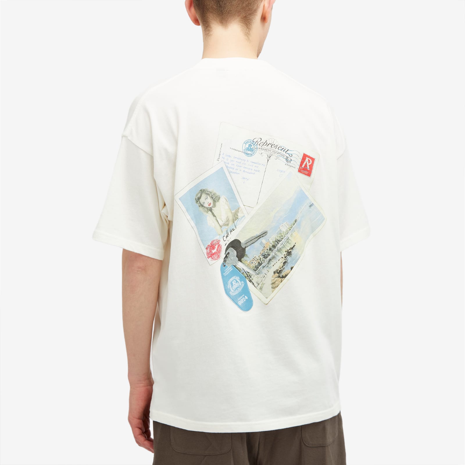 Represent Girls Of Summer T-Shirt Antique White | END. (GB)