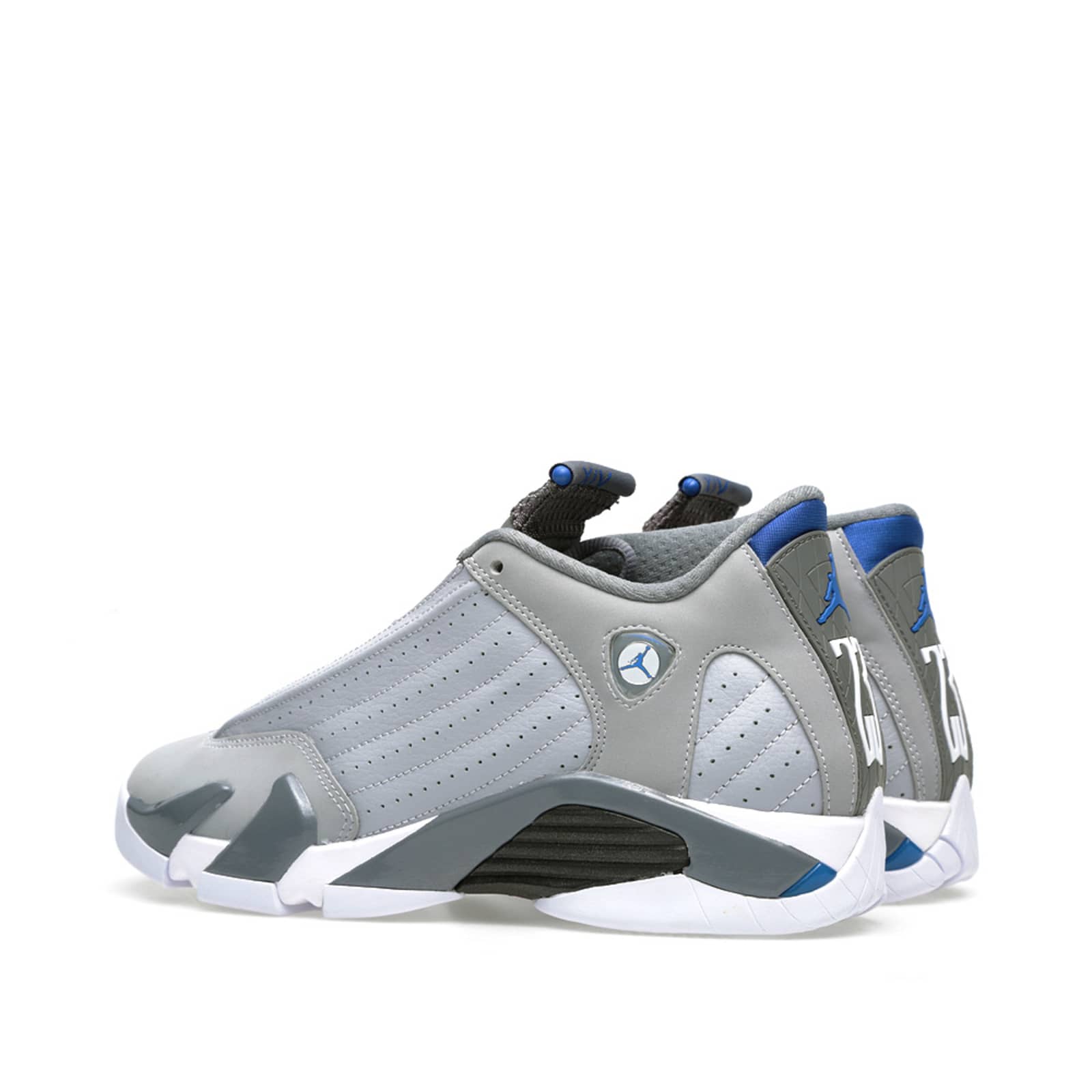 Nike Air Jordan XIV Retro BG 'Sport Blue' Wolf Grey & Sport Blue | END ...