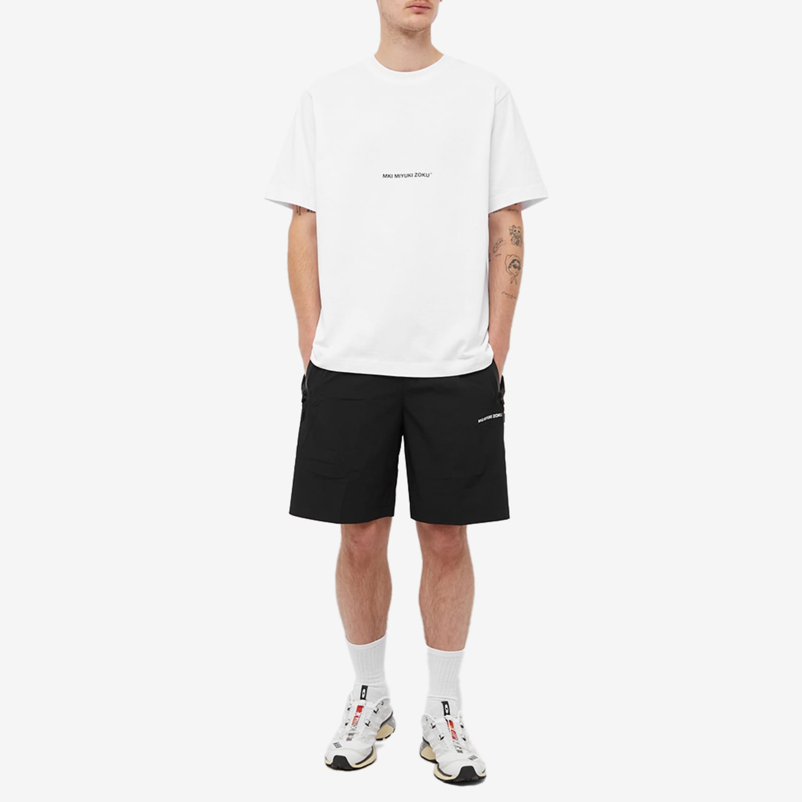 MKI Lightweight Shell Short Black | END. (Global)