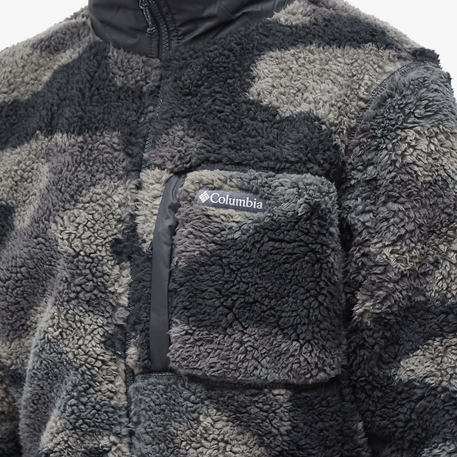 Columbia Winter Pass™ Zip Through Print Fleece Black Mod Camo | END. (GB)