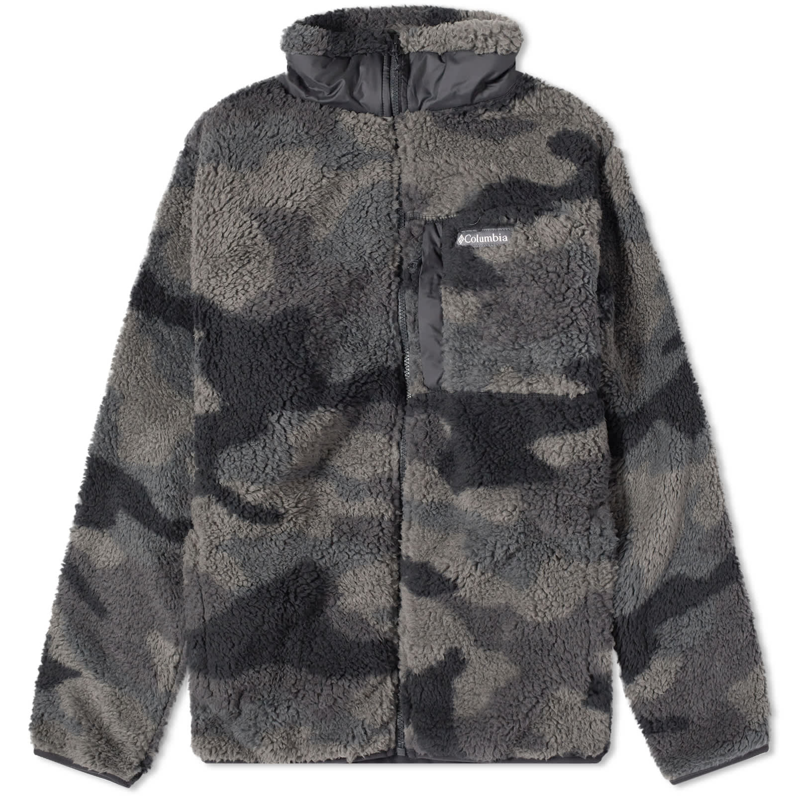 Columbia Winter Pass™ Zip Through Print Fleece Black Mod Camo | END. (GB)