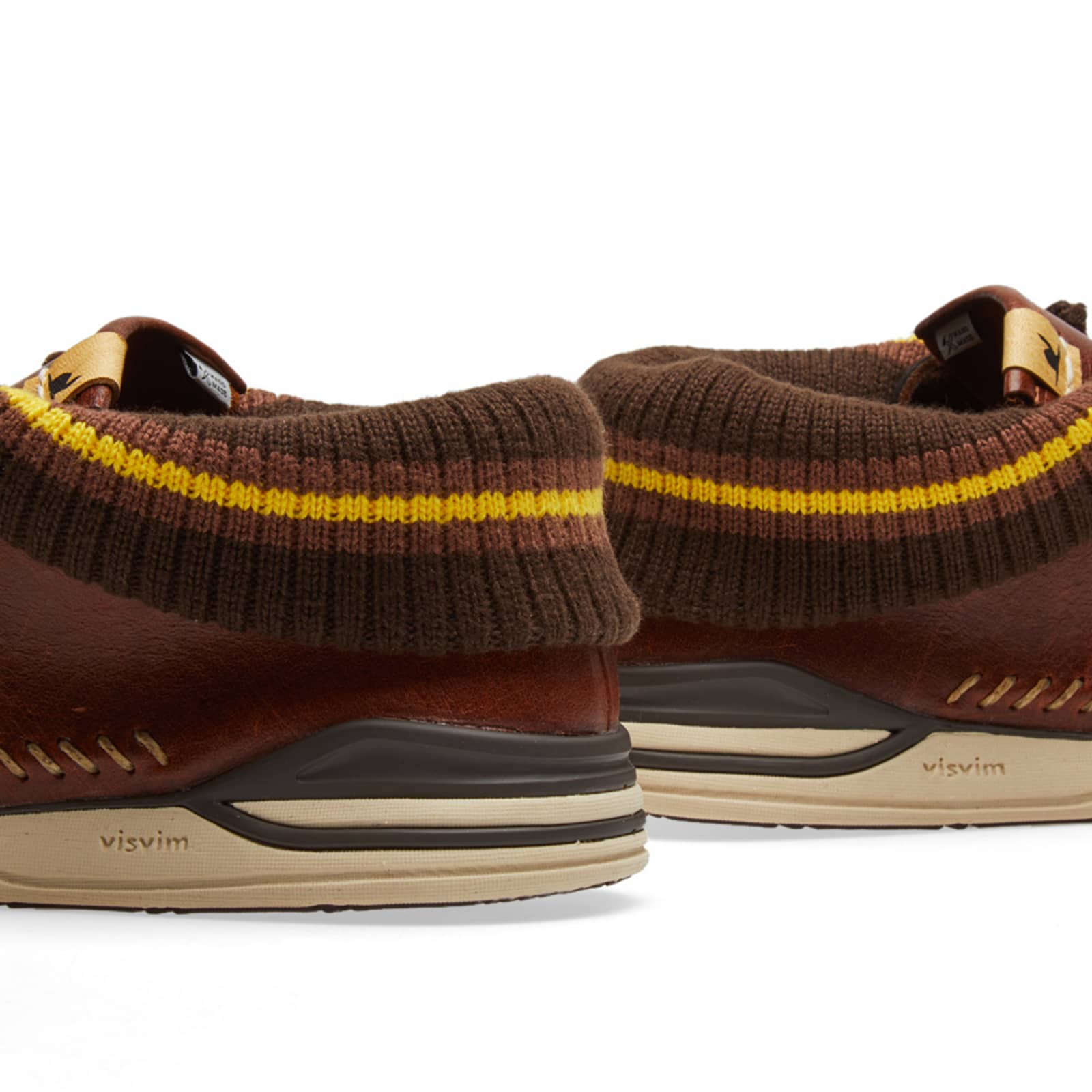 Visvim Maliseet Folk Brown Pattern | END. (AR)
