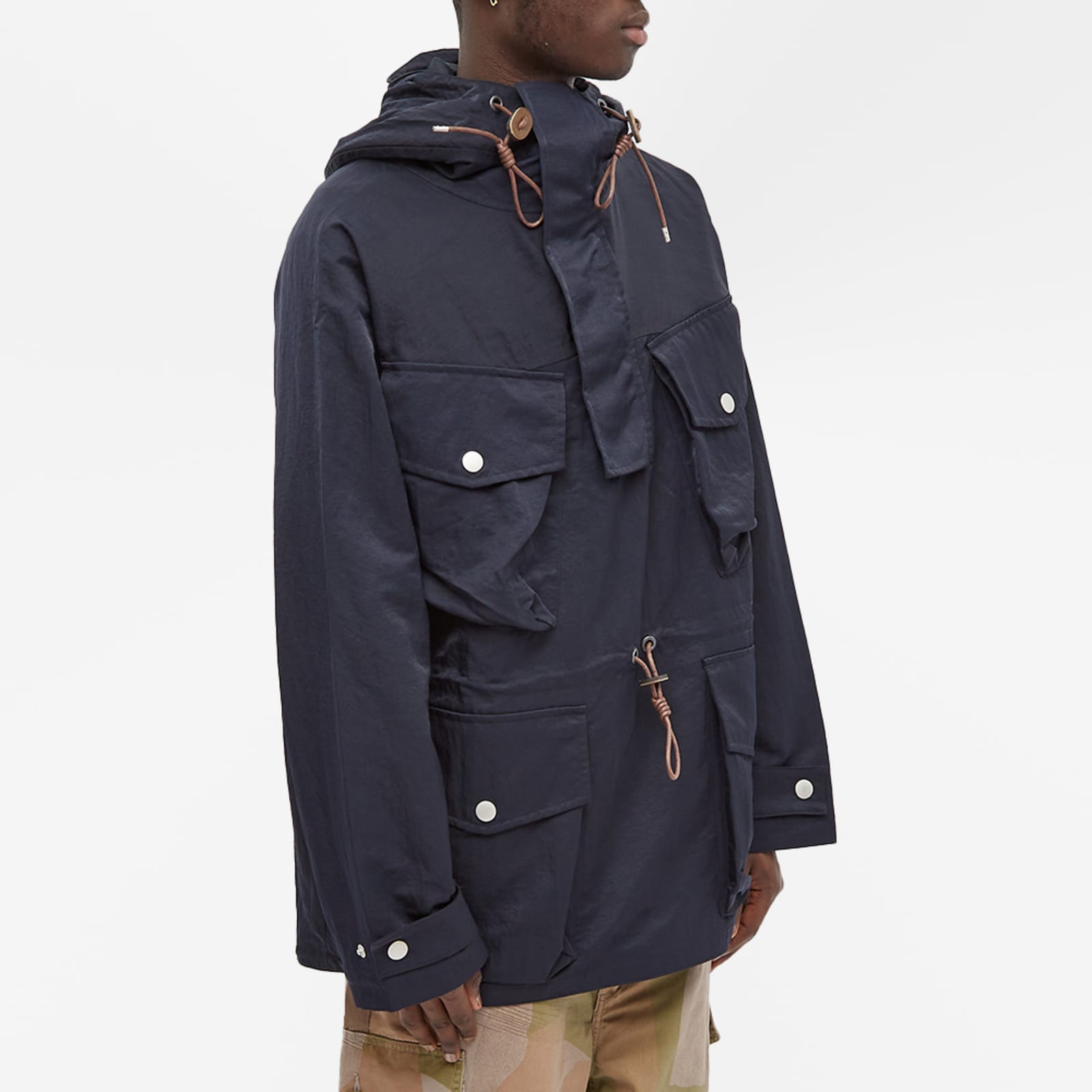 Nigel Cabourn Mountain Smock Black Navy | END. (ES)