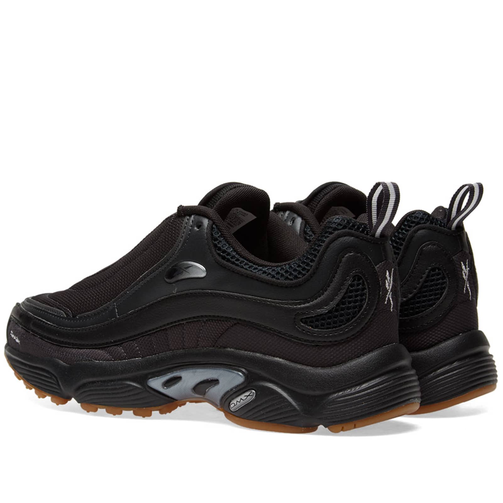 Reebok Daytona DMX Black, Coal,Silver & Gum | END. (US)