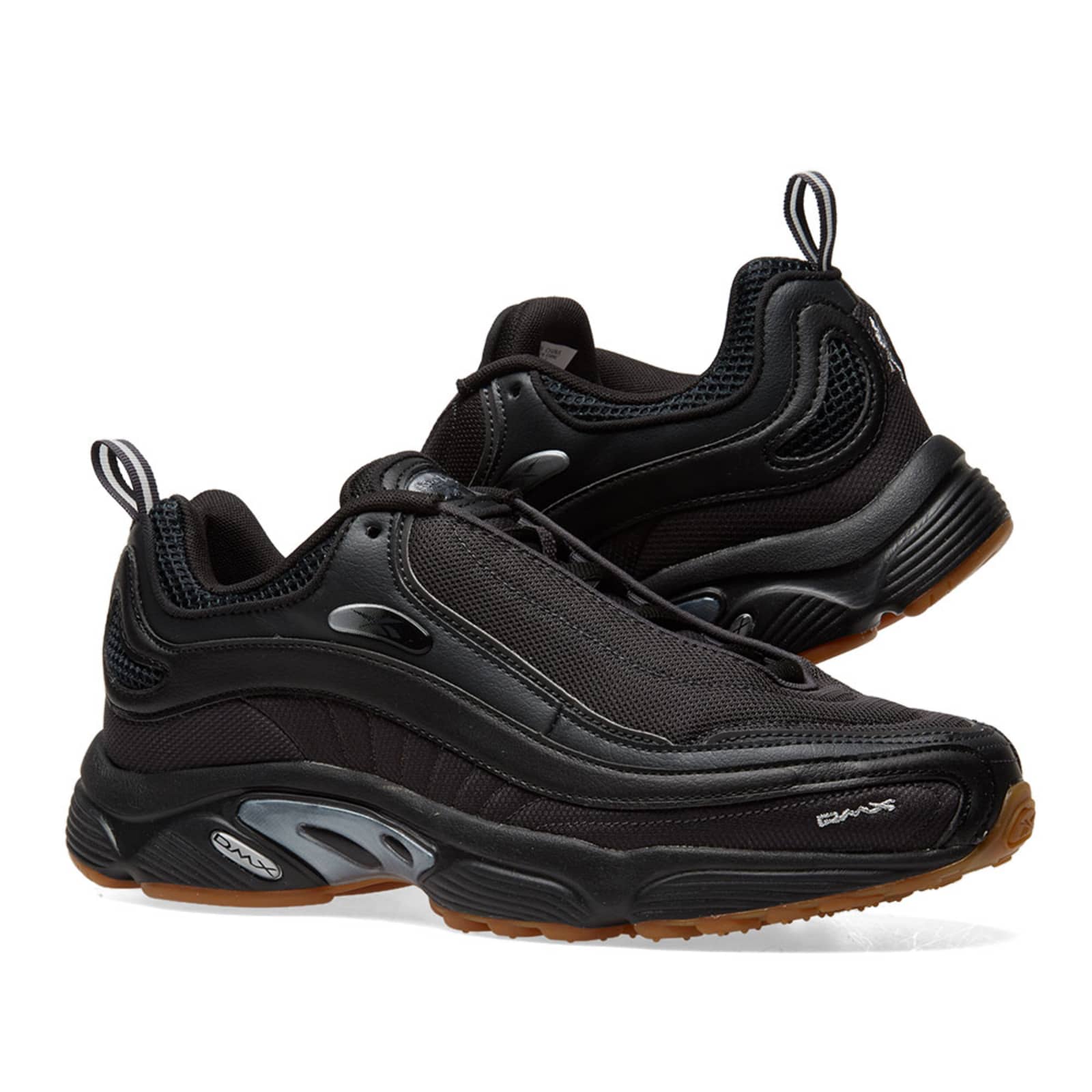 Reebok Daytona DMX Black, Coal,Silver & Gum | END. (US)