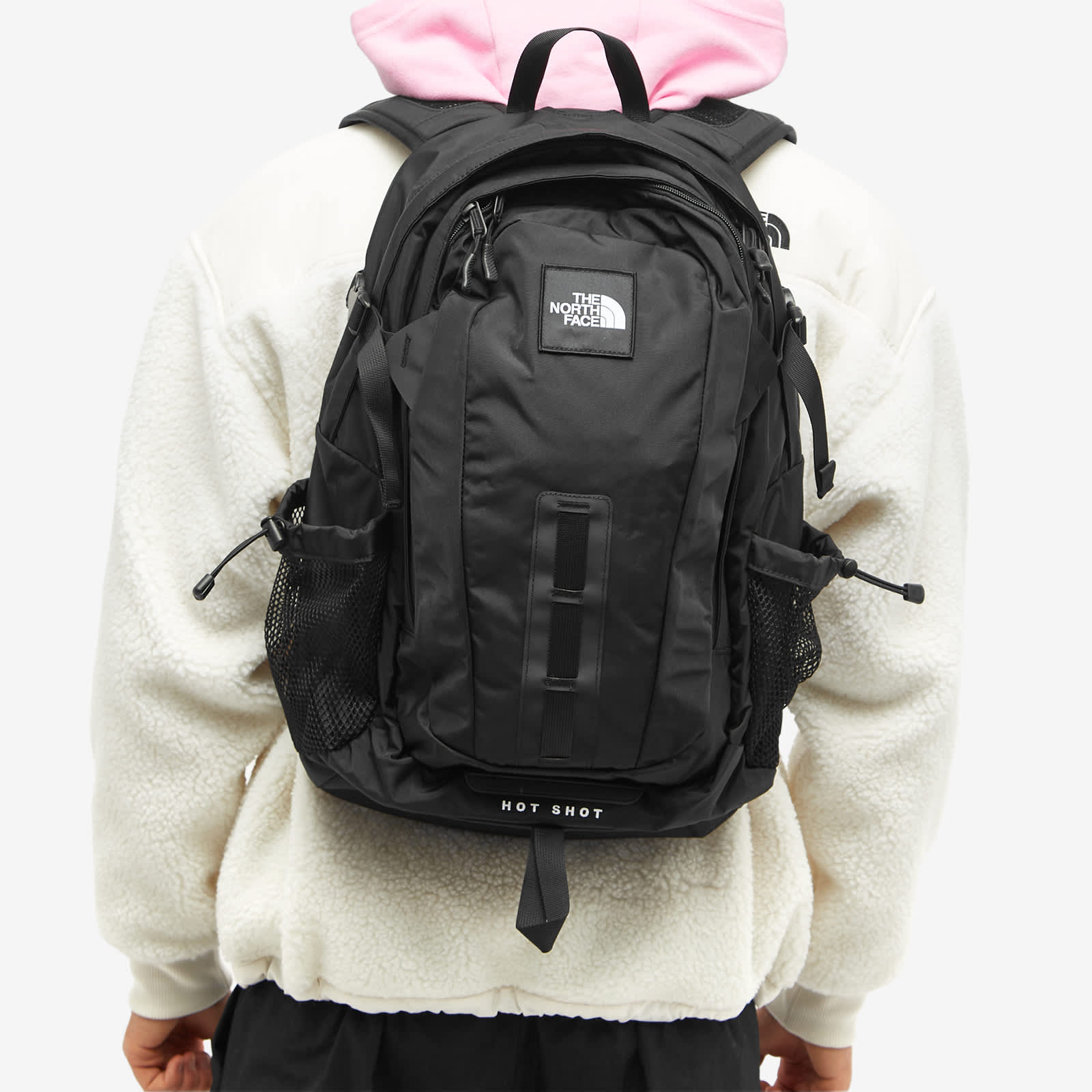 The North Face Hot Shot SE Backpack Tnf Black & Tnf White | END. (GB)