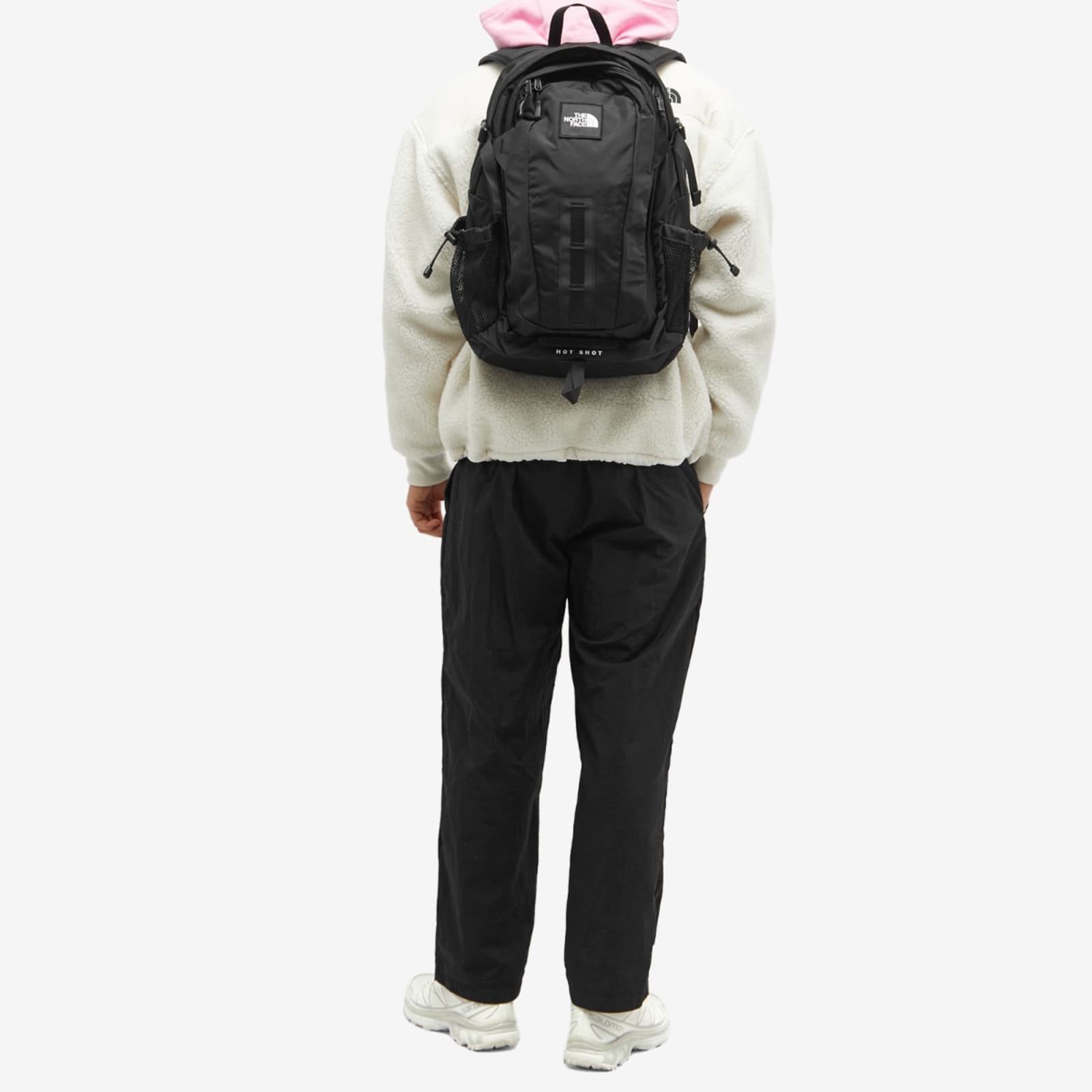 The North Face Hot Shot SE Backpack Tnf Black & Tnf White | END.