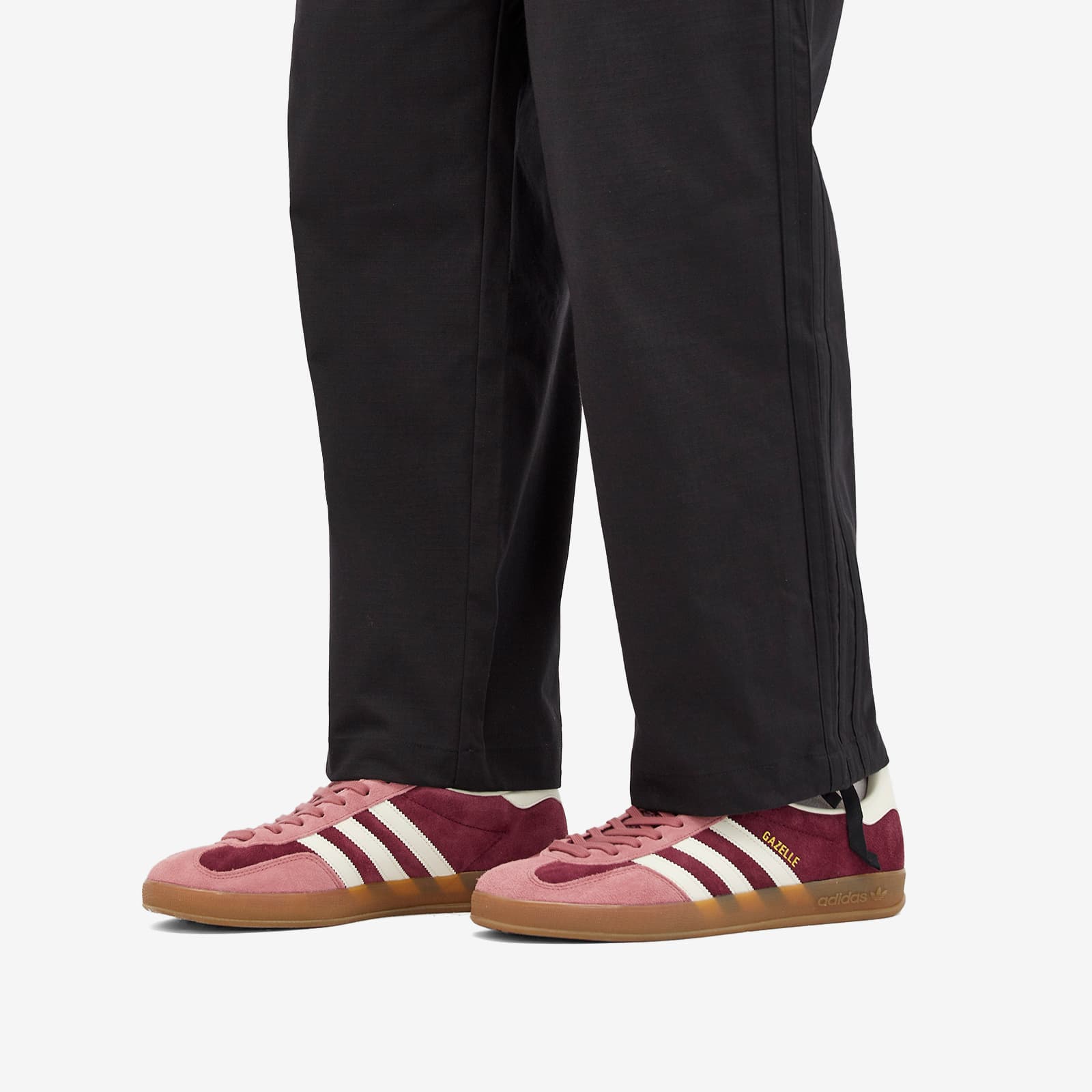 Adidas Gazelle Indoor Maroon, Ftwr White & Preloved Crimson | END. (GB)