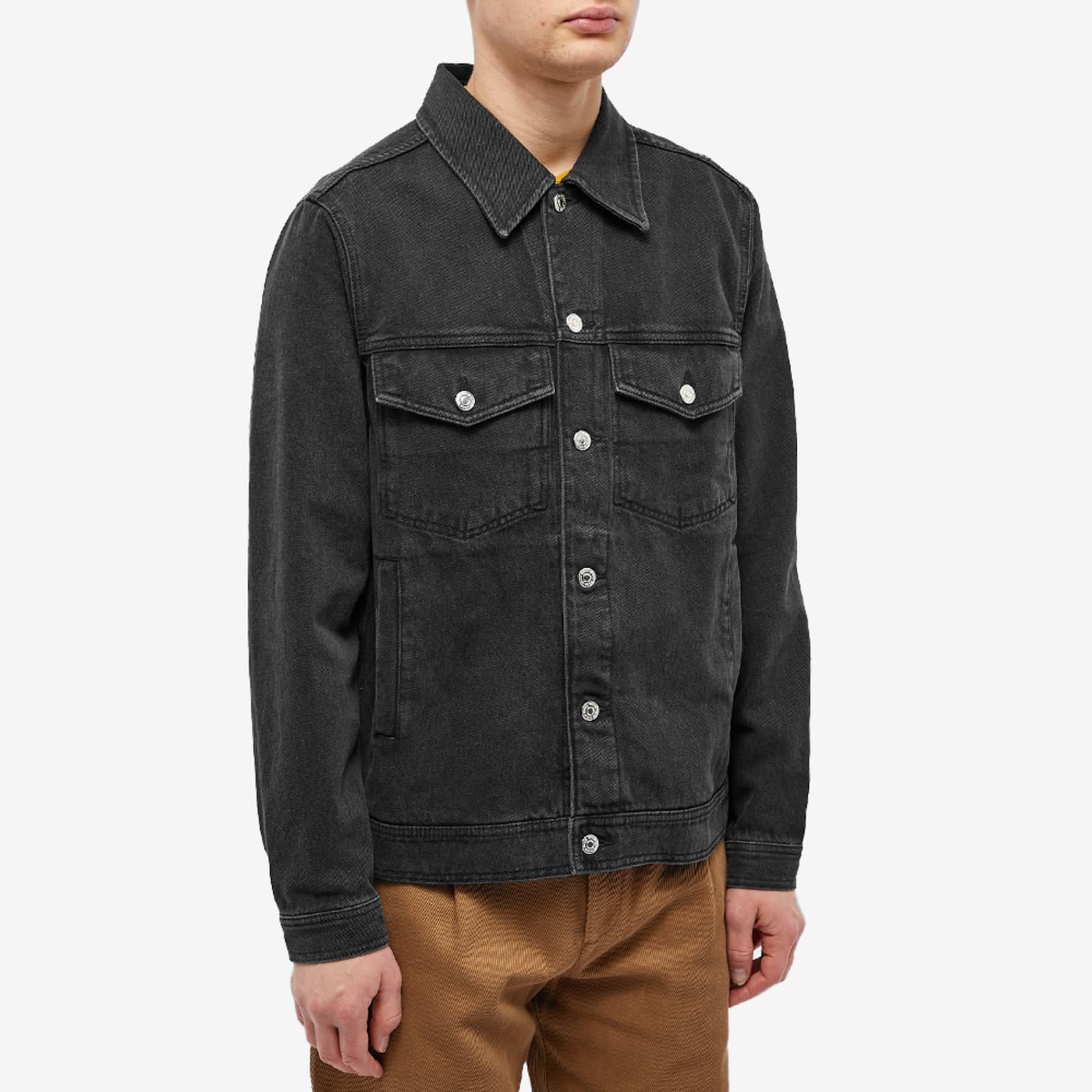 Wood Wood Ivan Denim Jacket Black | END. (GB)