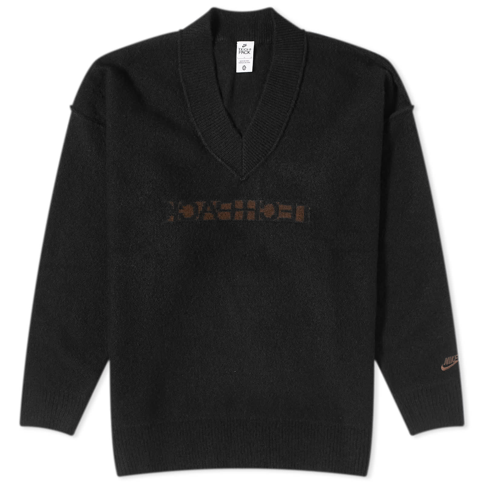 Nike Tech Pack Engineered Knit Sweatshirt Black | END. (US)