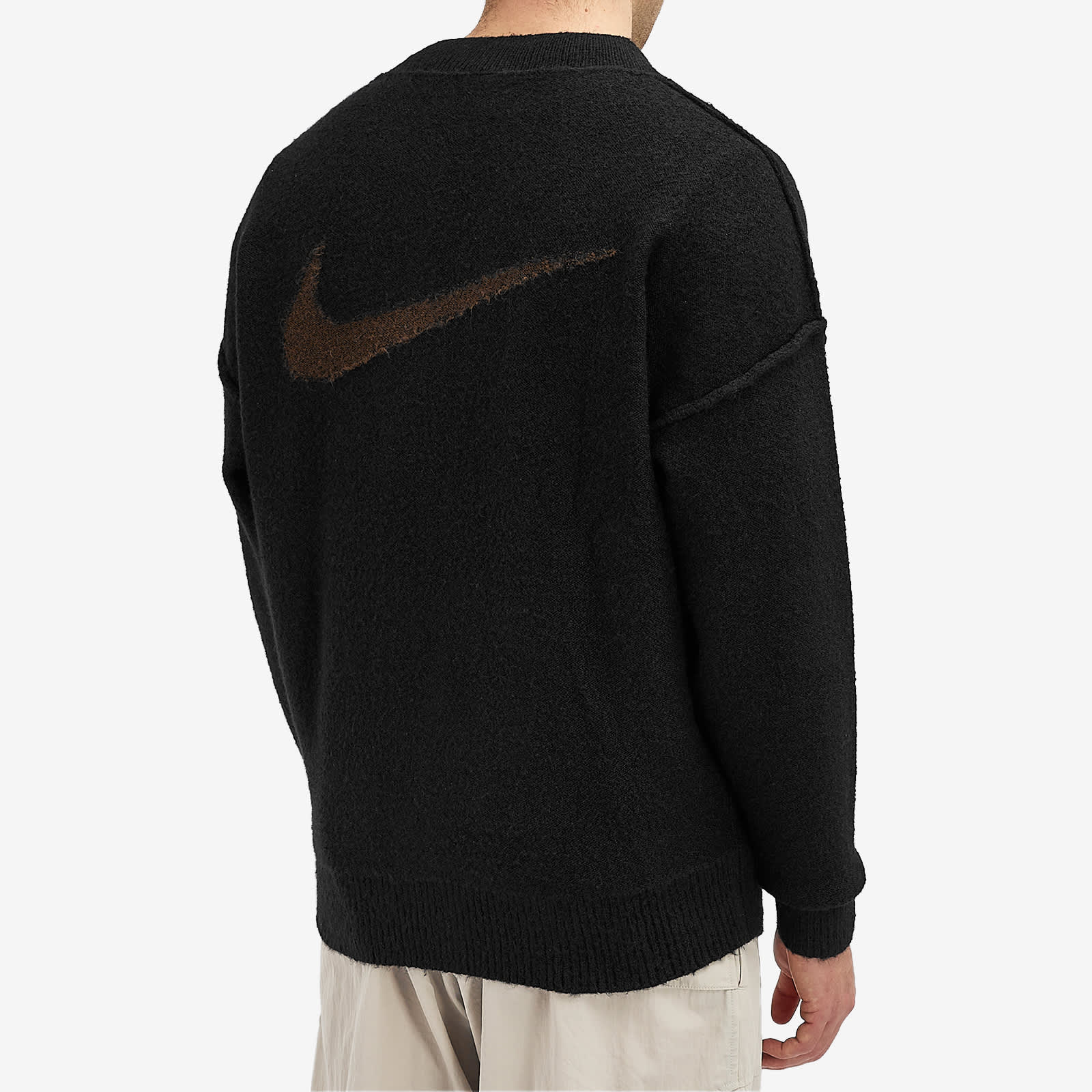 Nike Tech Pack Engineered Knit Sweatshirt Black | END. (US)