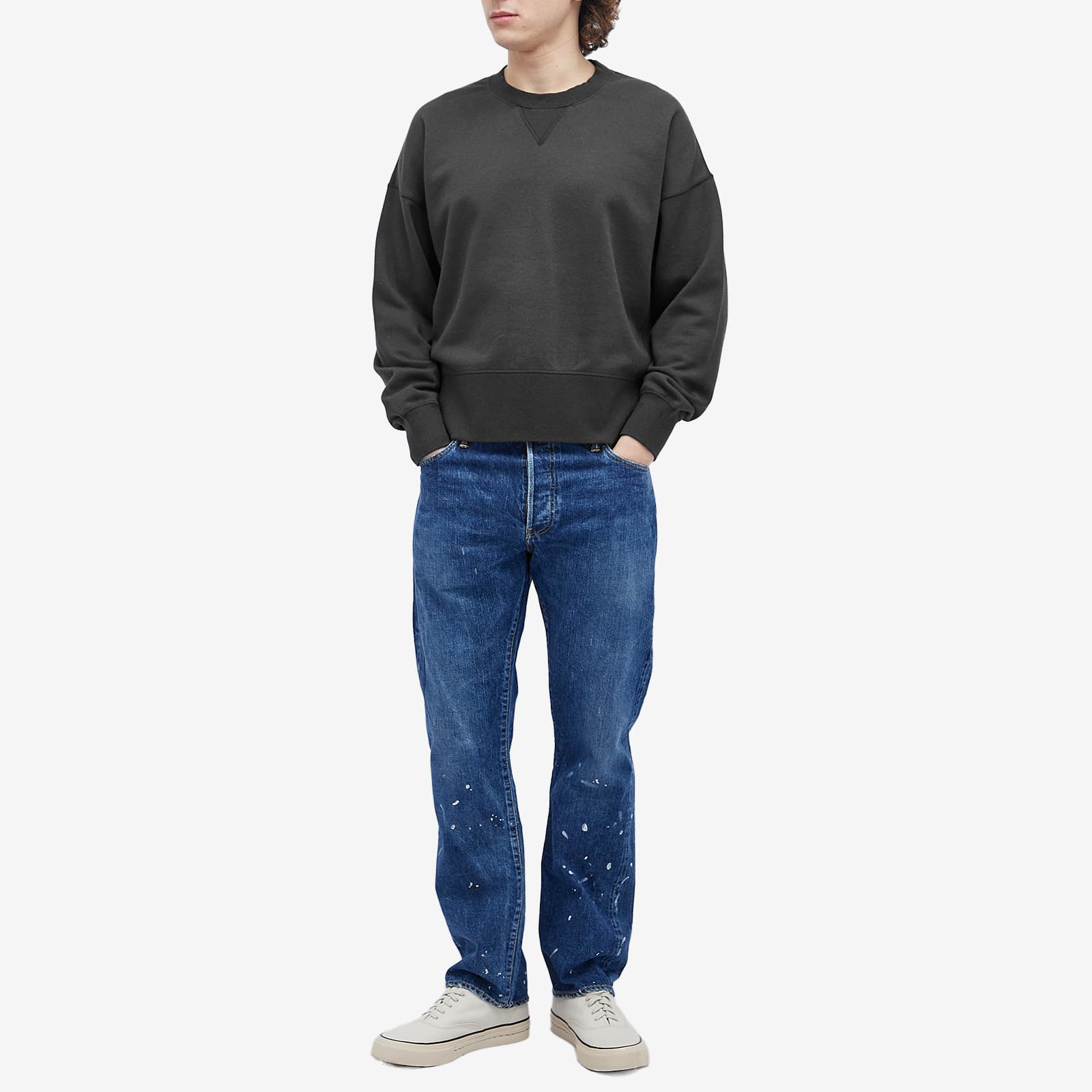 Visvim Court Sweatshirt Black | END. (HK)