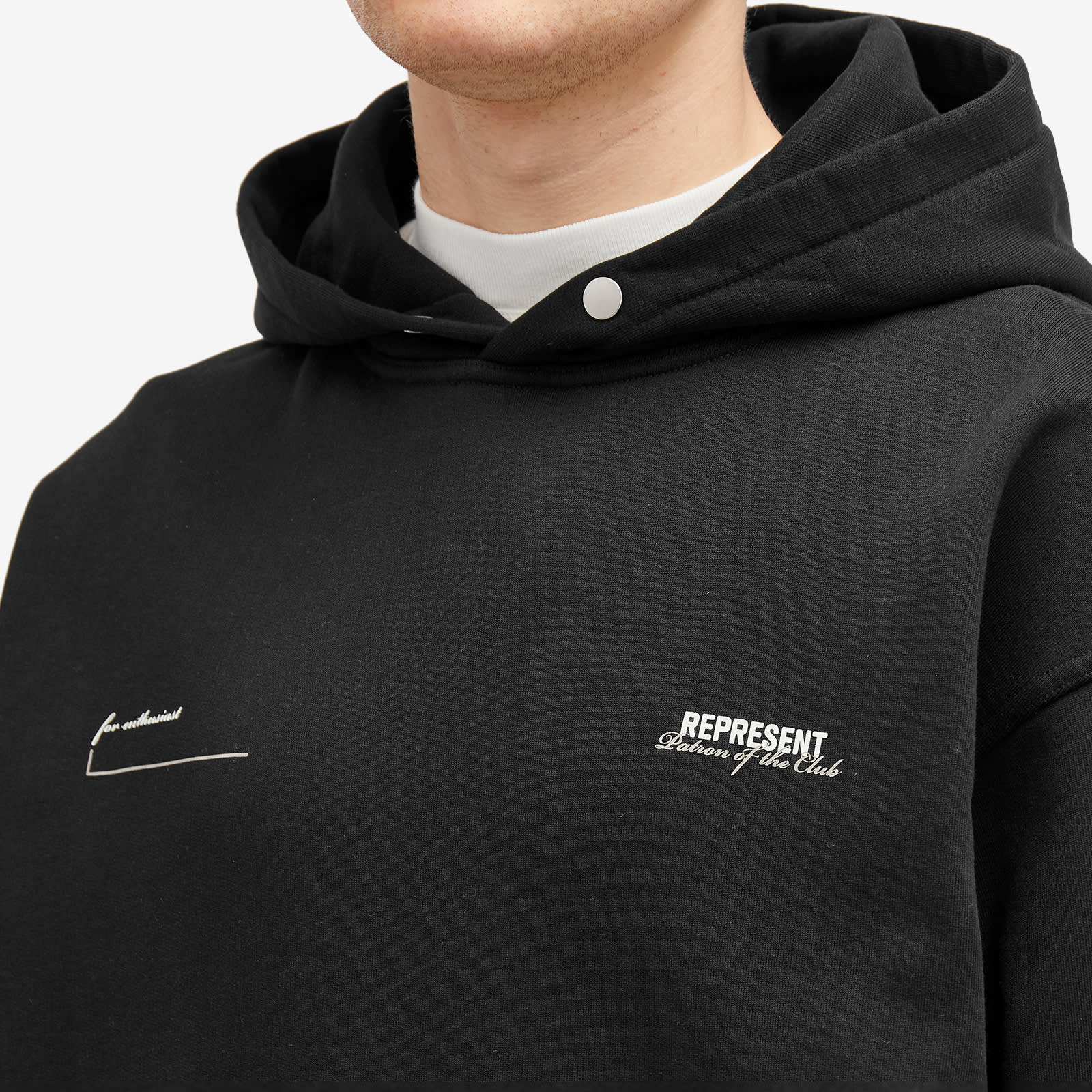 Represent Patron Of The Club Hoodie Black | END. (US)