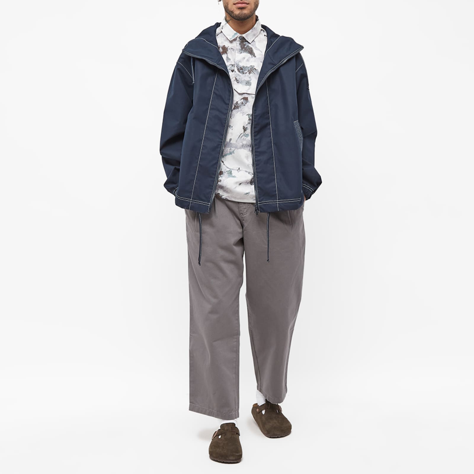 Uniform Bridge Two Tuck Chino Pant Grey | END. (ES)