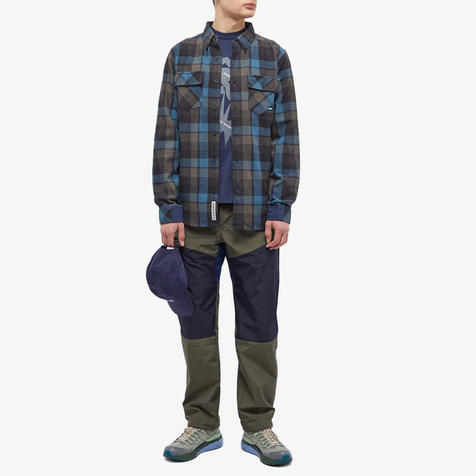 KAVU Buffaroni Overshirt Raven | END. (US)