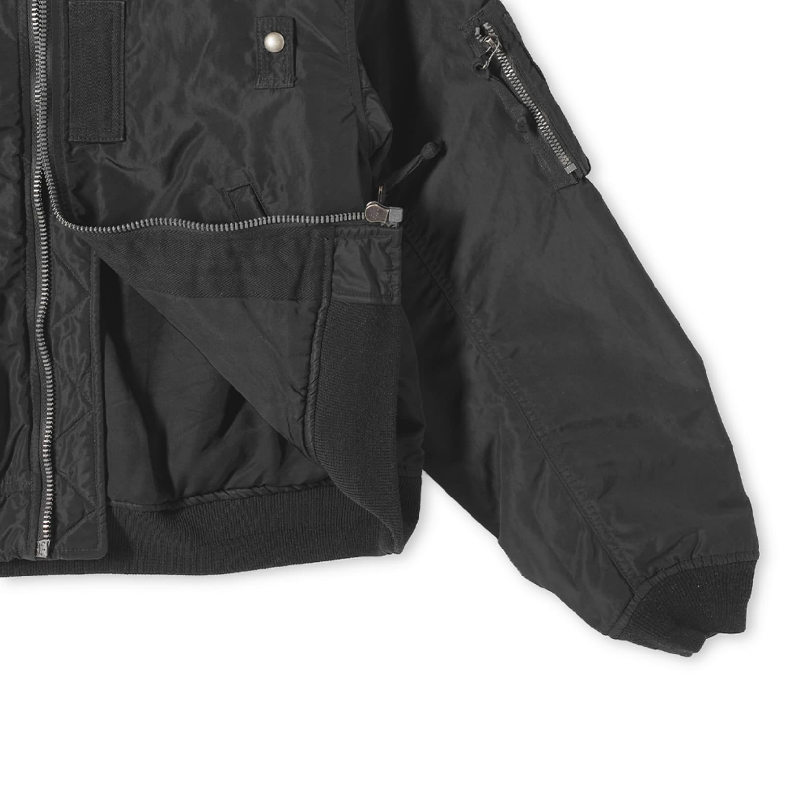 Visvim Thorson III Bomber Jacket Black | END. (AR)