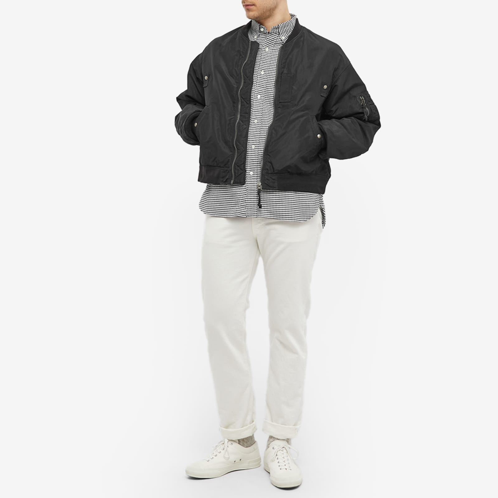 Visvim Thorson III Bomber Jacket Black | END. (GB)