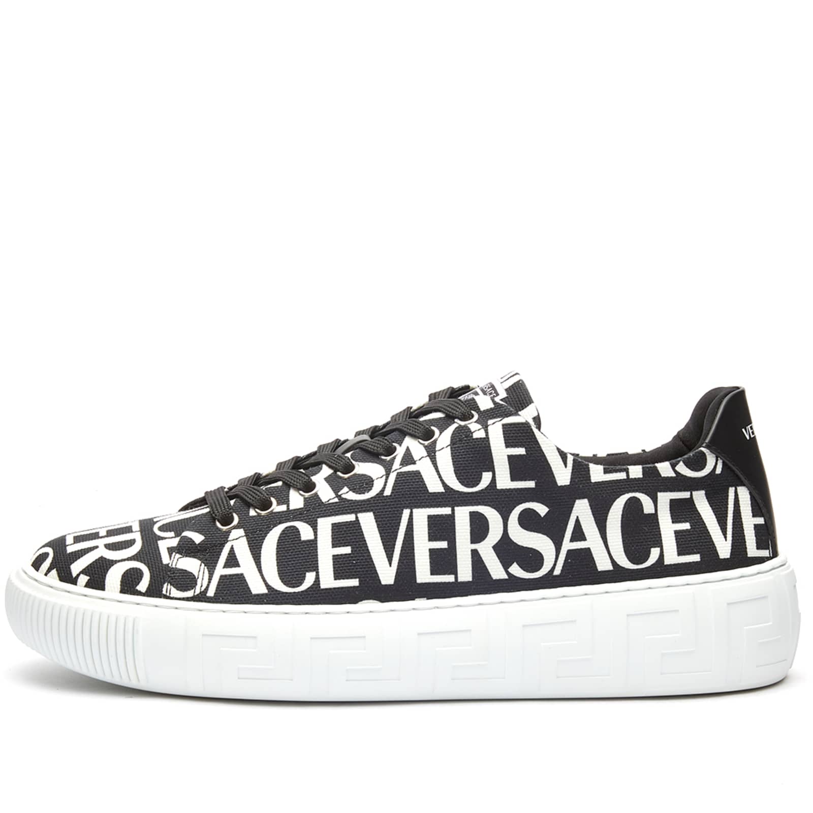 Versace Monogram Low Top Sneaker Black | END. (US)