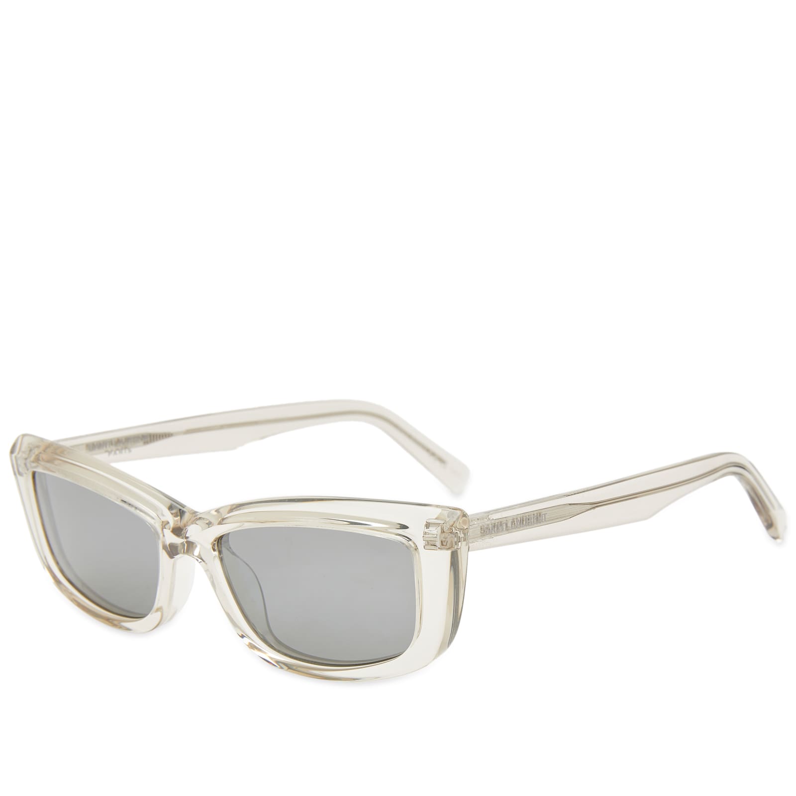 Saint Laurent SL 658 Sunglasses Beige & Silver | END. (US)