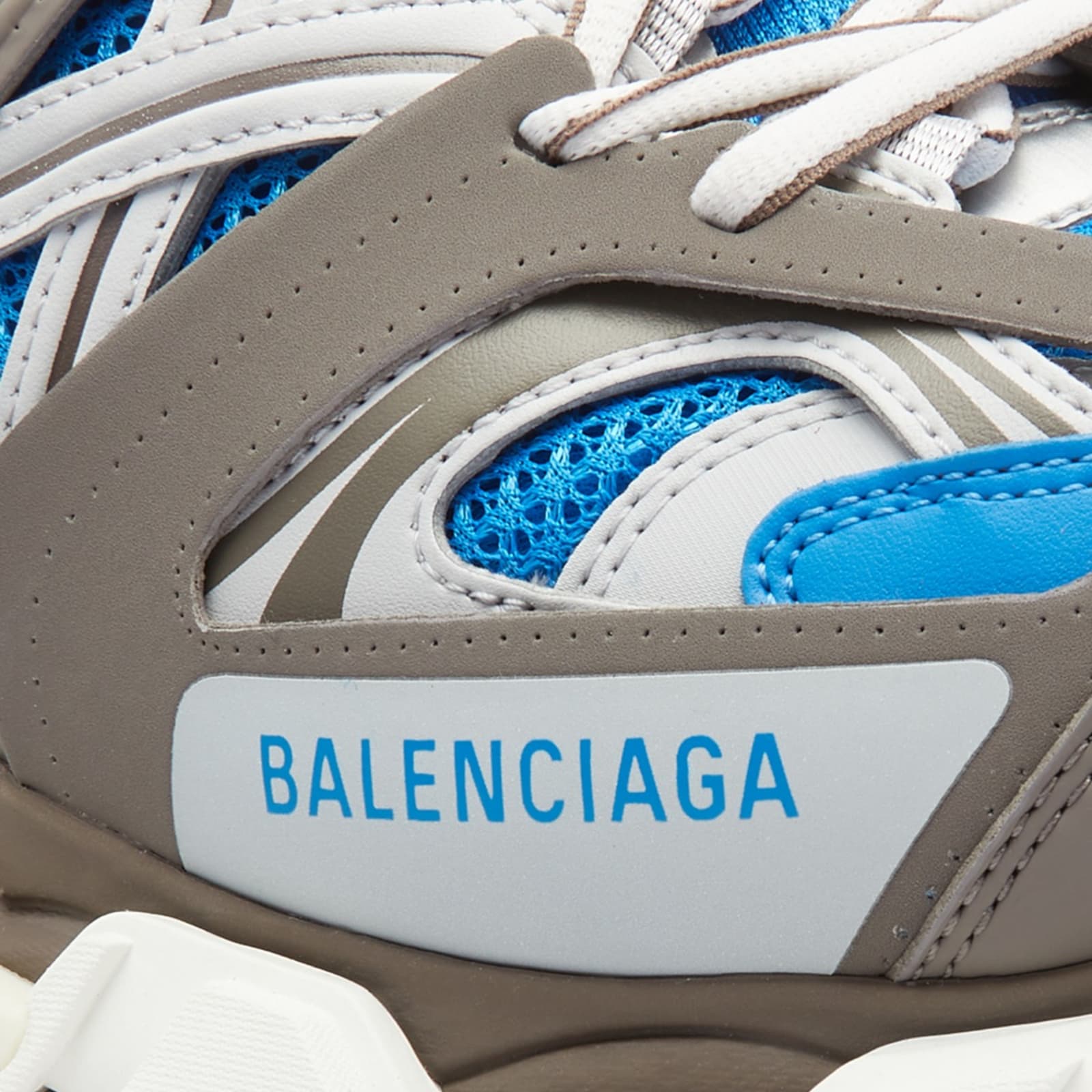 Balenciaga Led Track Sneaker White & Light Grey | END. (GB)
