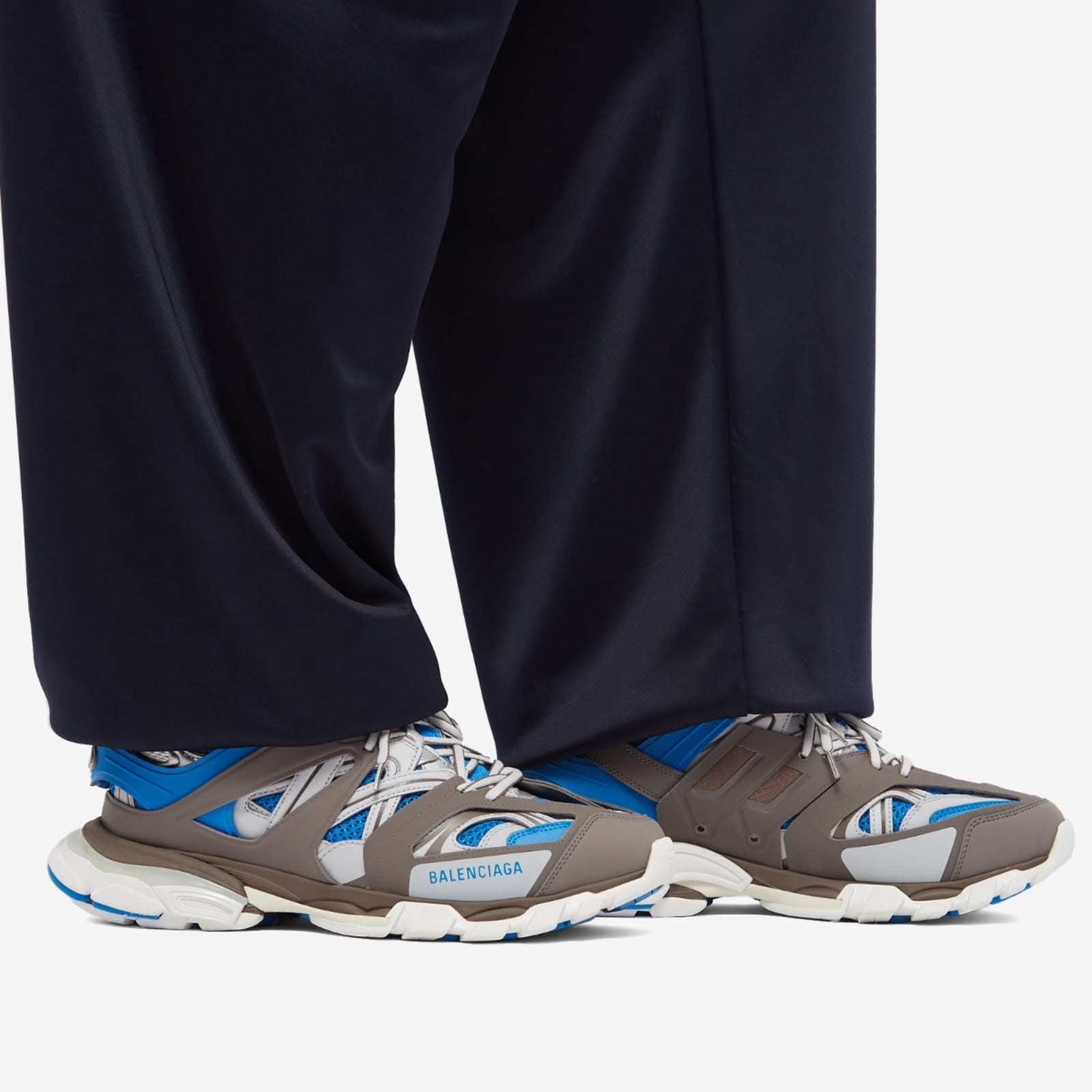 Balenciaga Led Track Sneaker White & Light Grey | END. (US)