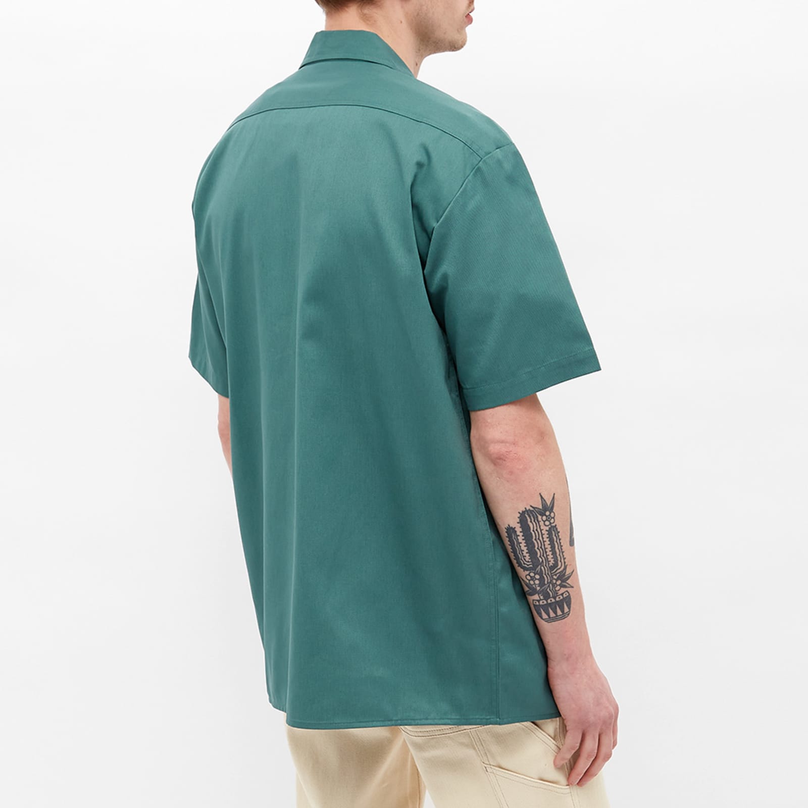 Dickies Short Sleeve Work Shirt Lincoln Green End Gb