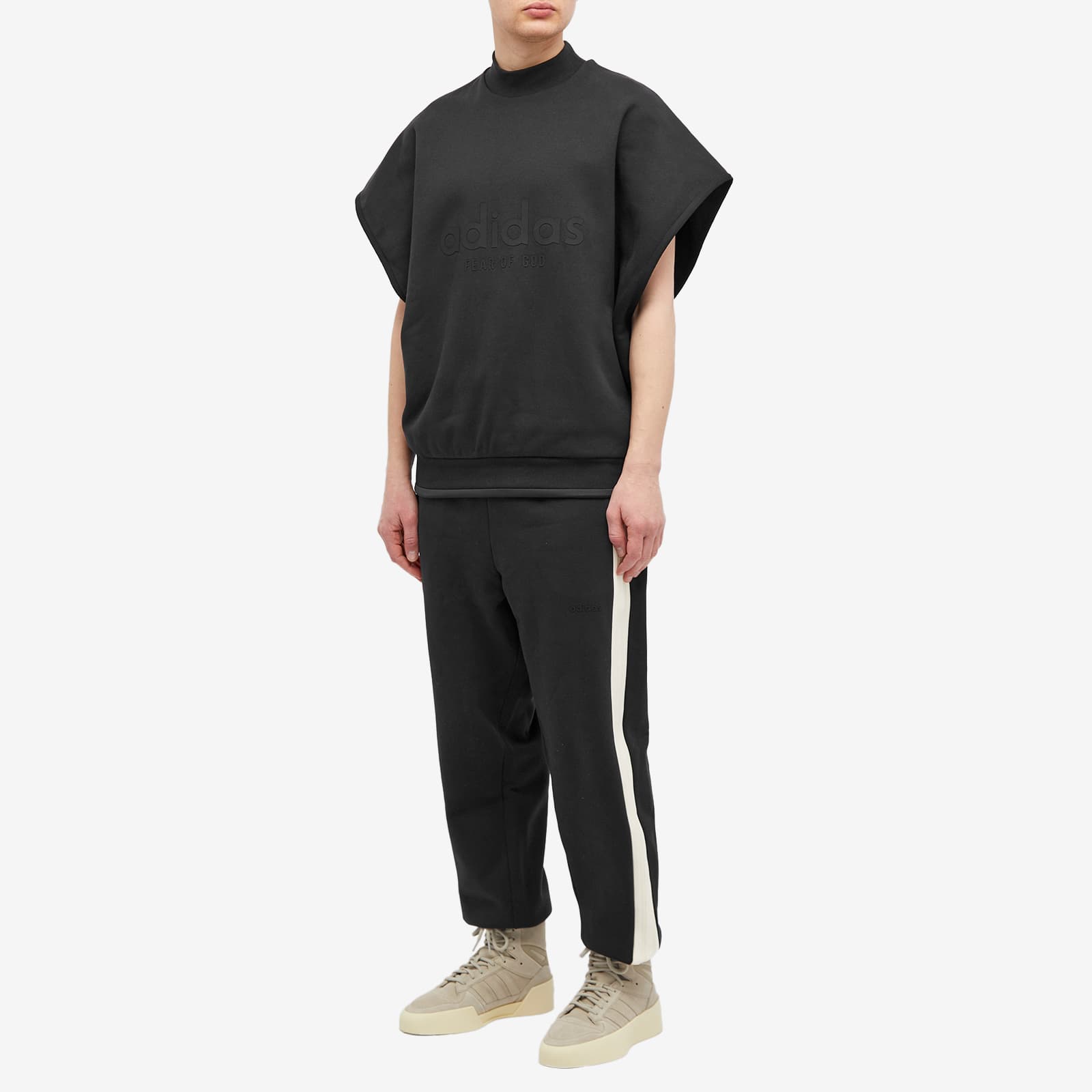 Adidas x Fear of God Athletics Muscle Sweatshirt Black | END. (AU)